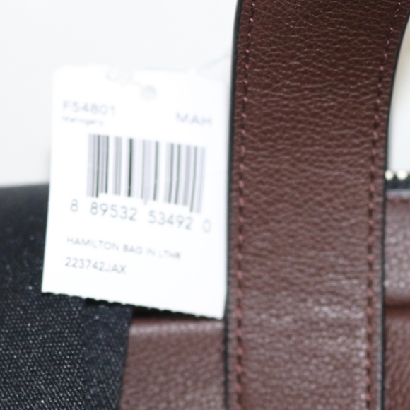 Coach | Bags | Coach Brown Leather Hamilton Briefcase New | Poshmark